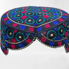 Sindhi Hat Men Round Front Cultural Cap Topi Traditional Pakistani Hat ...