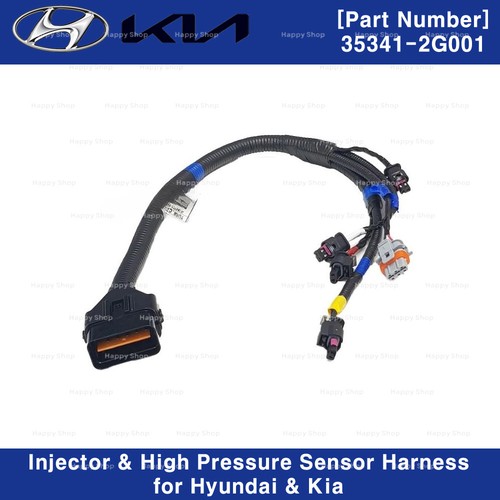 Genuine OEM 353412G001 Injector & High Pressure Sensor Harness for ...
