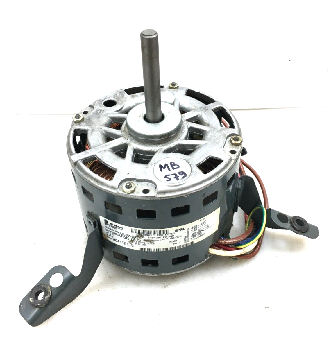 GE Motors 5KCP39GGV567DS Blower Motor 1/3HP 1075RPM 3SPD 115V HC41TE113 ...