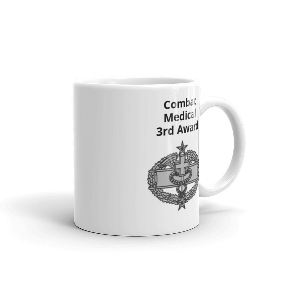 White Glossy Mug - Combat Medical 3rd Award | eBay