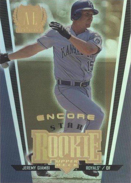 1999 Upper Deck Encore - Star Rookie FX Gold #108 Jeremy Giambi /125 ...
