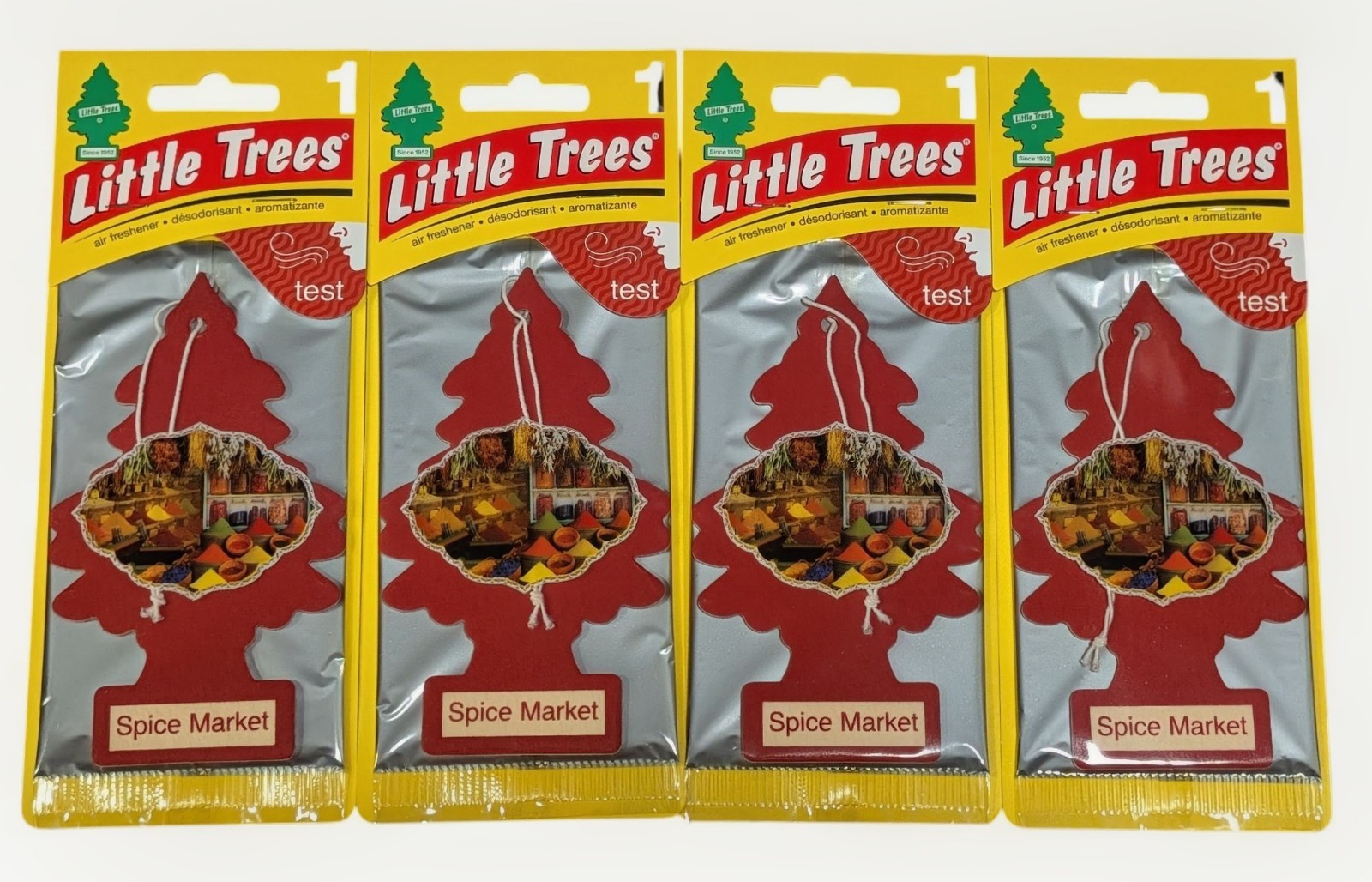 4 - Little Trees Spice Market Air Fresheners | eBay