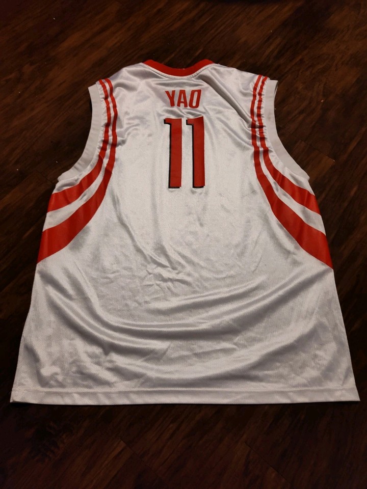 Yao Ming Houston Rockets Authentic Adidas Jersey | eBay