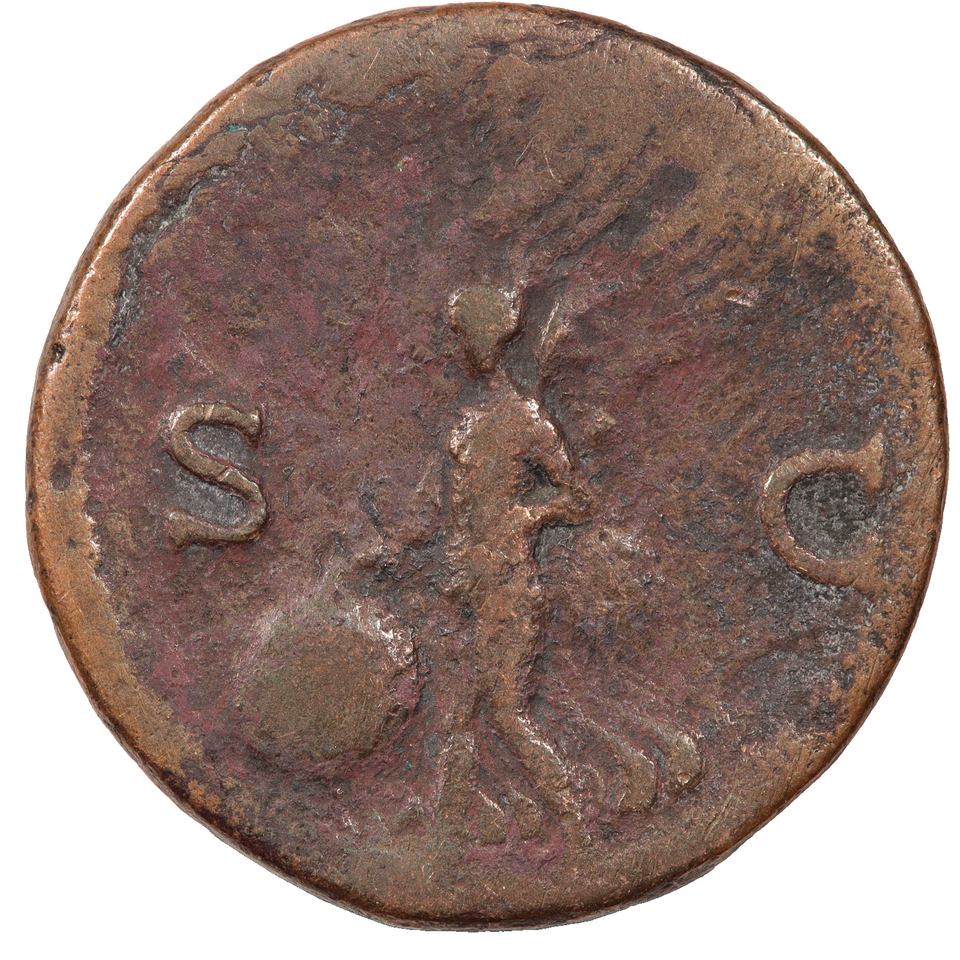 ROMAN BRONZE AS COIN OF NERO [Rome] | eBay