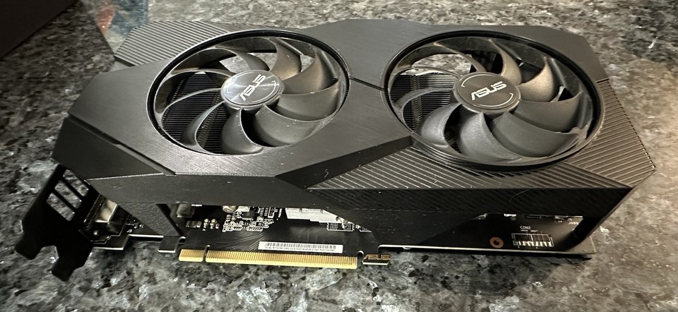 ASUS Dual GeForce RTX 2060 OC 6GB GDDR6 Double Fan VR Ready Ray Tracing ...