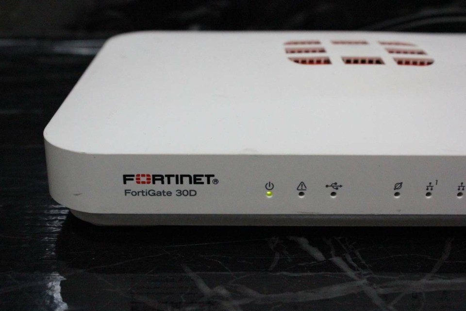 Fortinet Fortigate 30D FG-30D Firewall Adapter Network Security ...