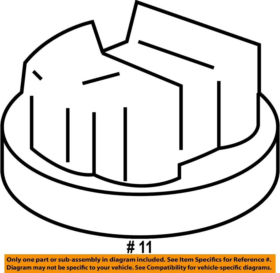 GM OEM 99-24 Avalanche 1500 Bumper Components-Air Deflector Grommet ...