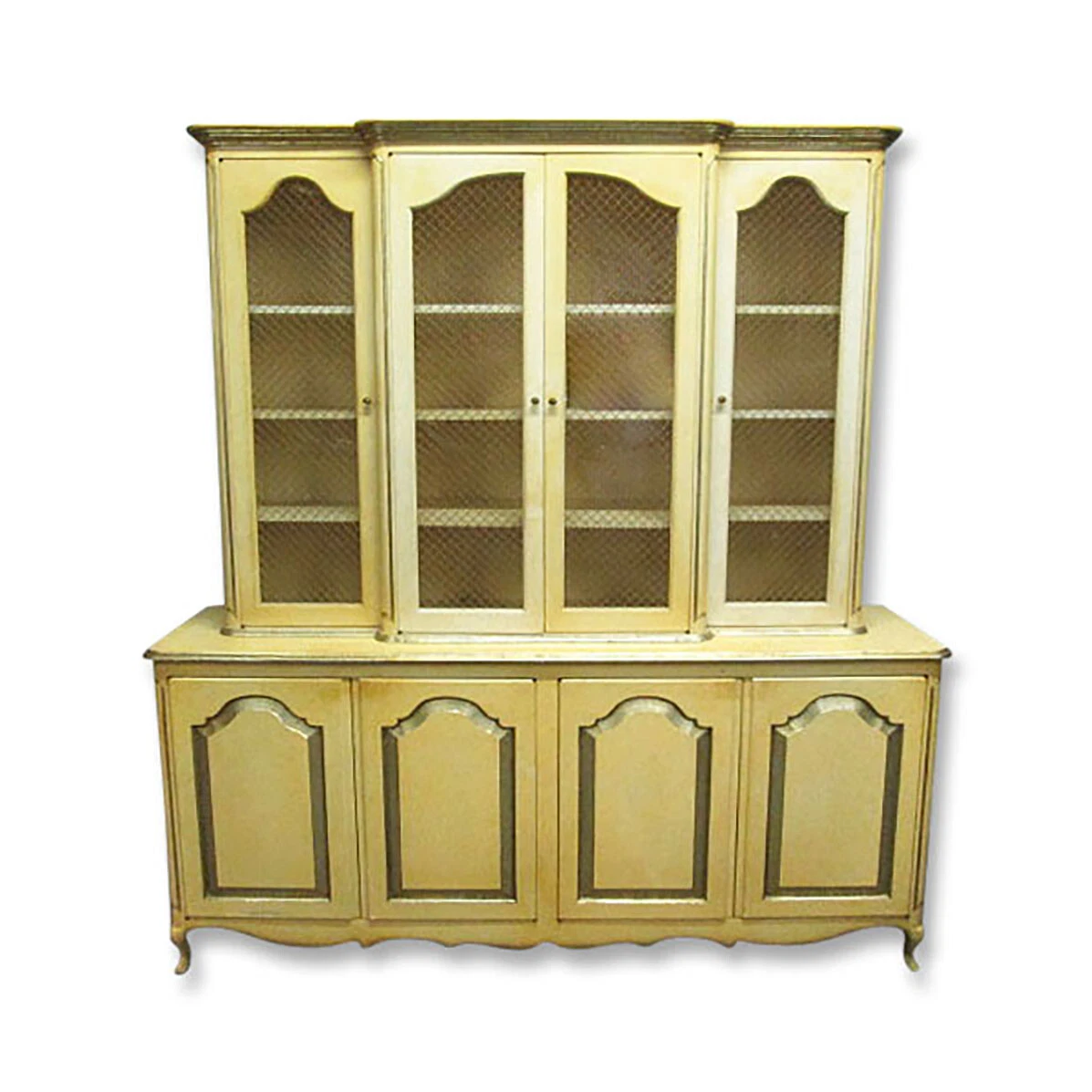 Vintage Breakfront China Cabinet | Cabinets Matttroy