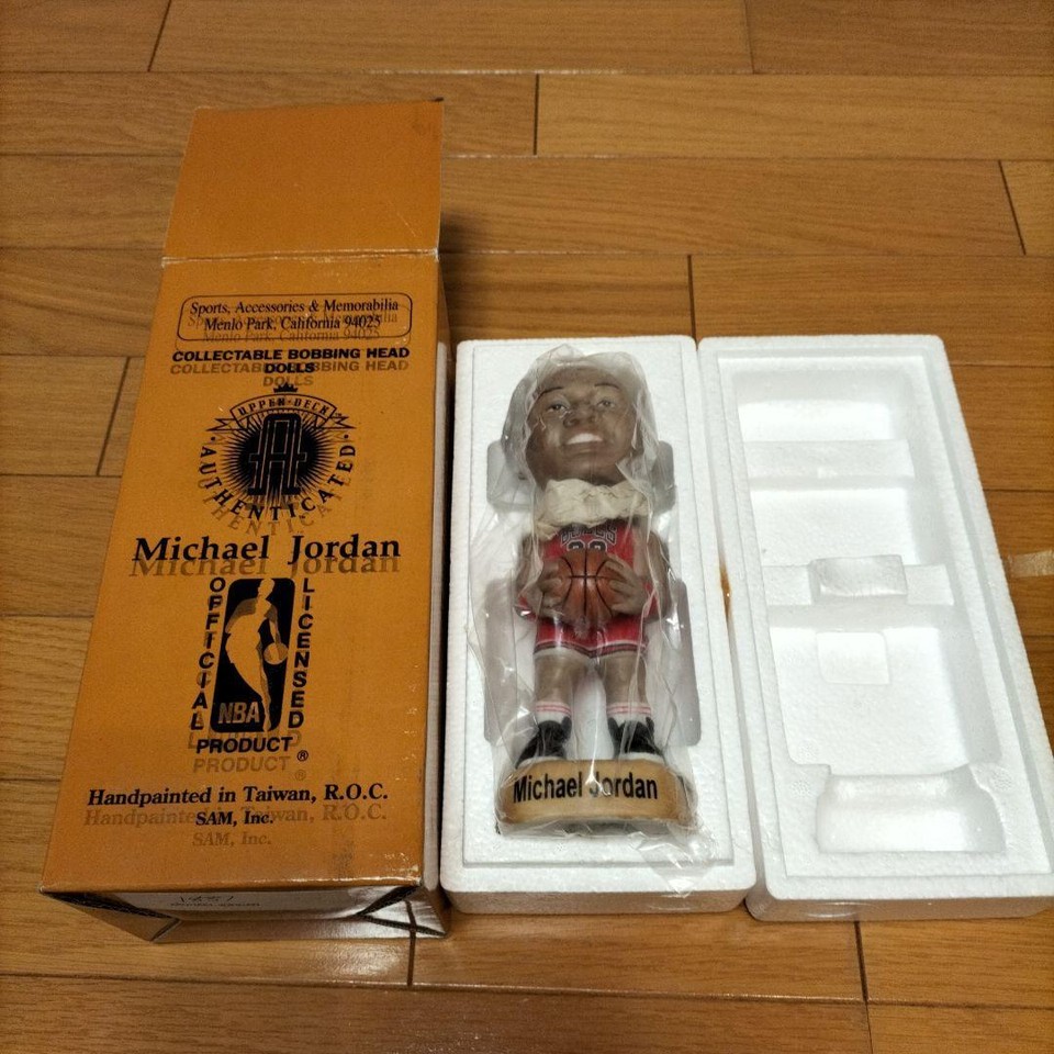 Michael Jordan Ceramic Doll Bobblehead | eBay