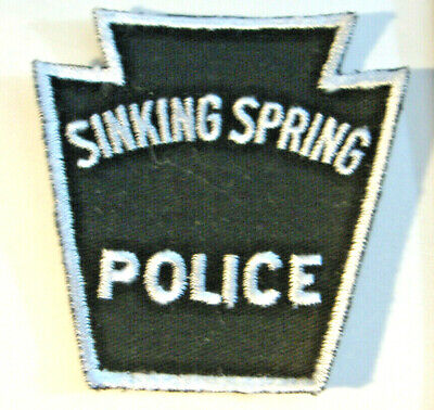SINKING SPRING POLICE~PENNSYLVANIA FABRIC PATCH | eBay