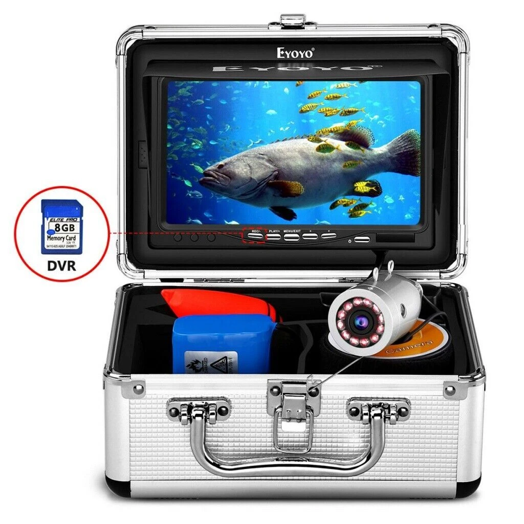 Fishing Camera System Eyoyo Underwater Fishing Camera - 9" Color Screen ...