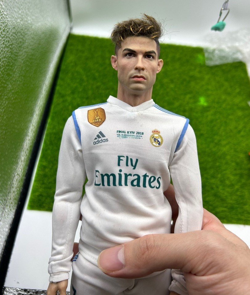custom 1/6 Cristiano Ronaldo Male Model for 12'' Action Figure ship in ...