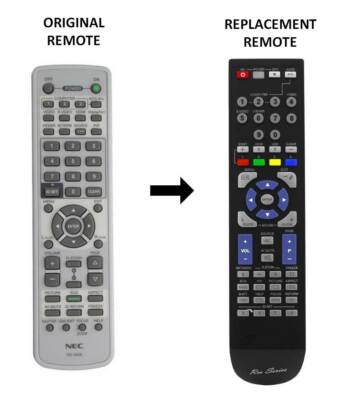 RM-Series Replacement Remote Control for NEC RD-455E PA500U PA600X ...