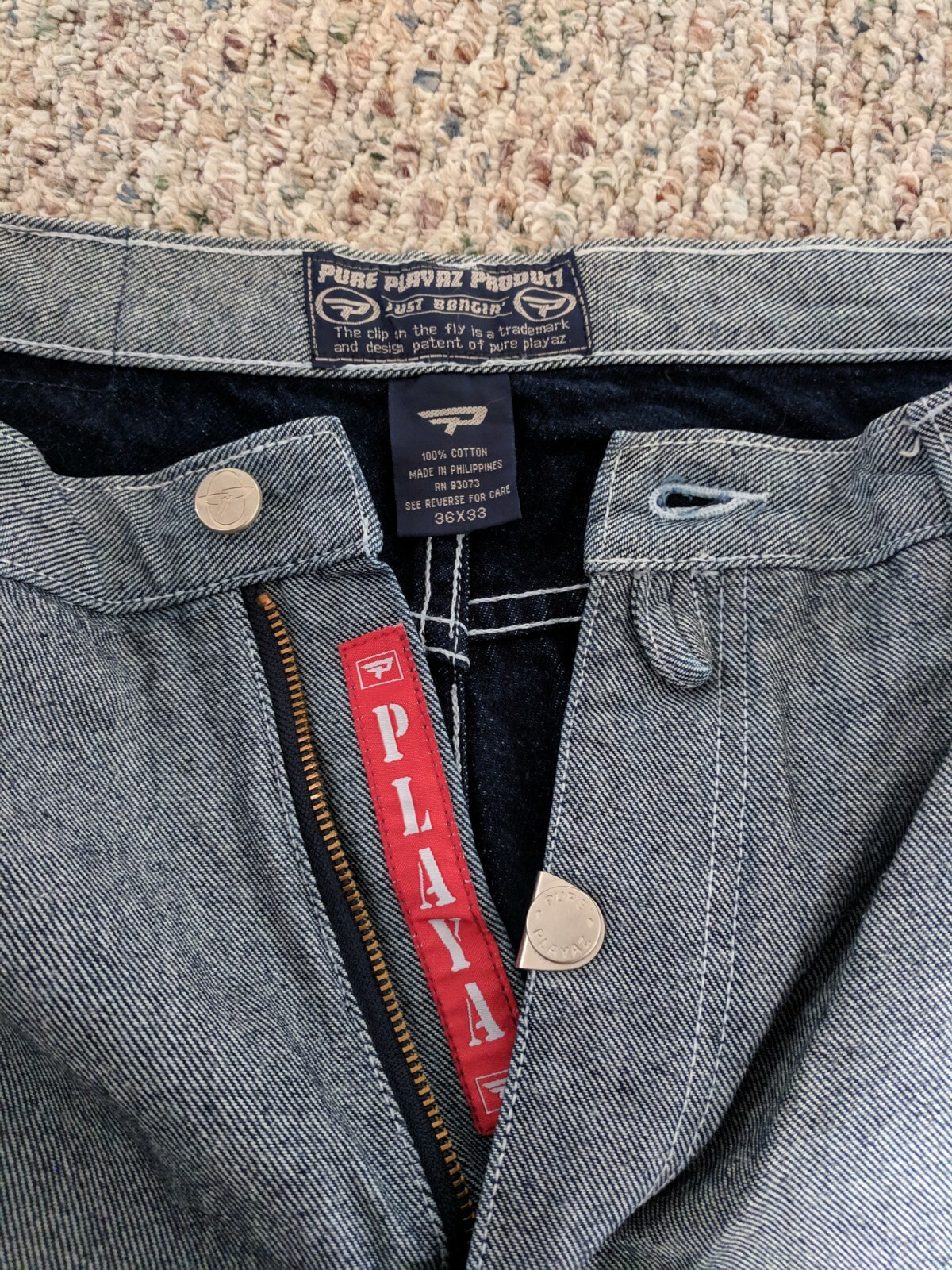 Pure Playaz Jeans baggy vintage urban - Gem