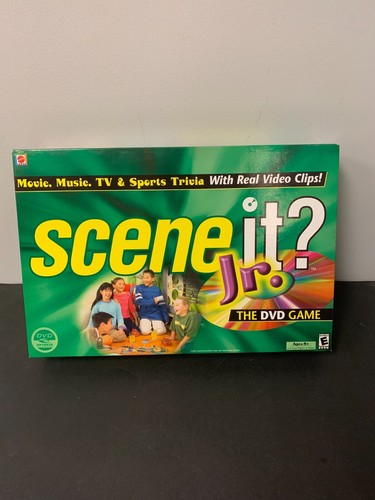 SCENE IT? JR. DVD Trivia Game by MATTEL. Movie, Music, TV, & Sports ...
