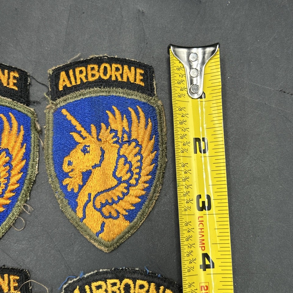 Vintage Lot Of 4 WWII WW2 US Army 13th Airborne Division SSI Patches | eBay