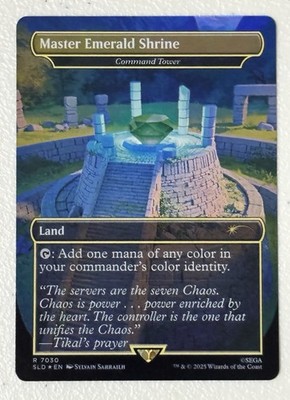 Magic the Gathering Secret Lair Sonic Master Emerald Shrine (Command ...