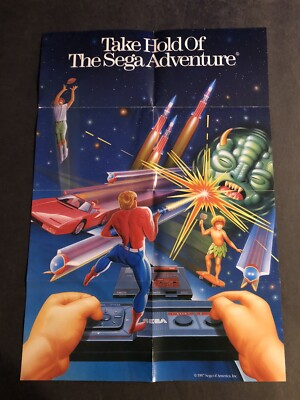 Sega Master System Poster Insert | eBay