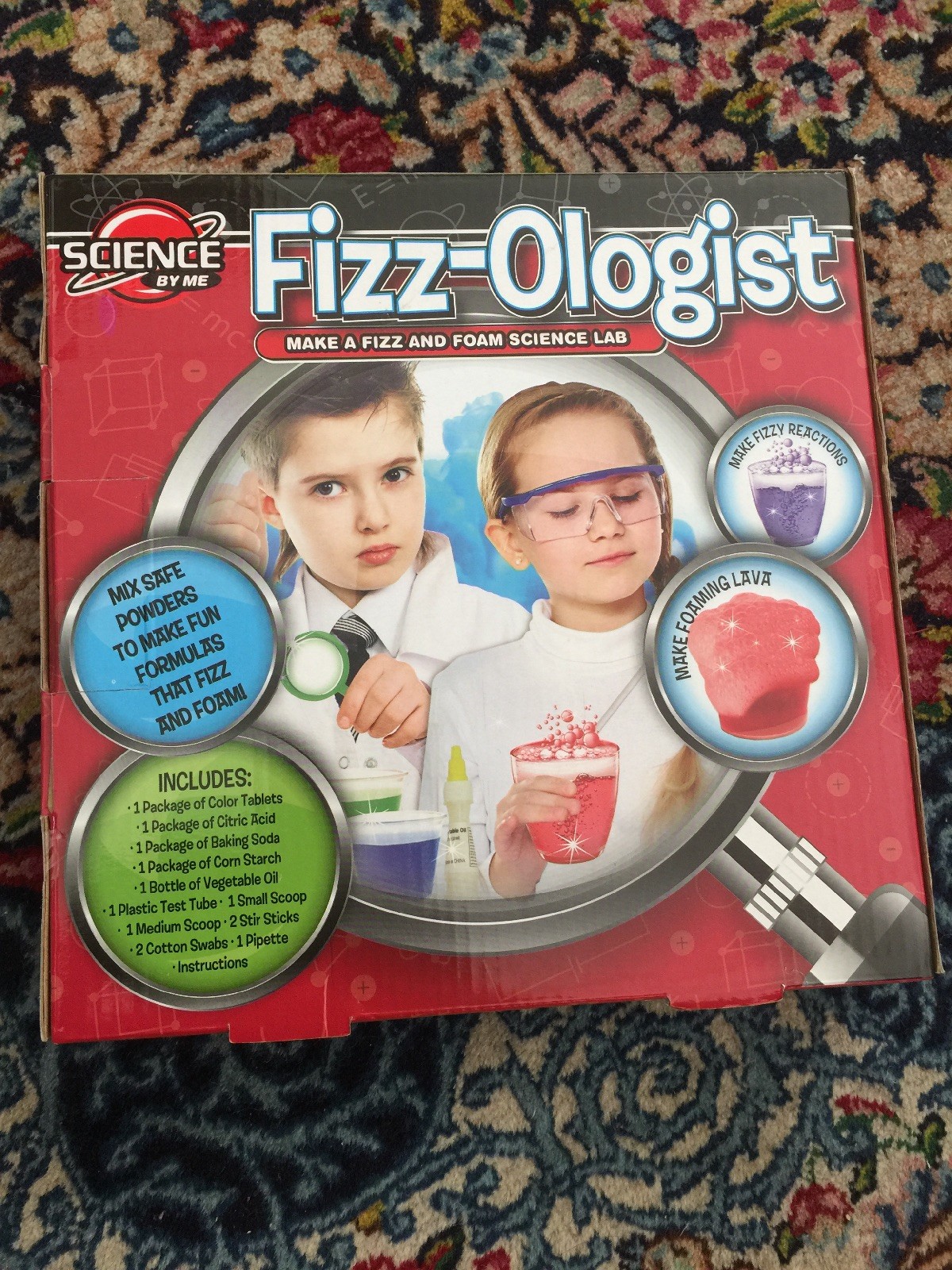 Junior Science Lab Set Fizz-ologist Science By Me Foaming Lava Fizzy ...