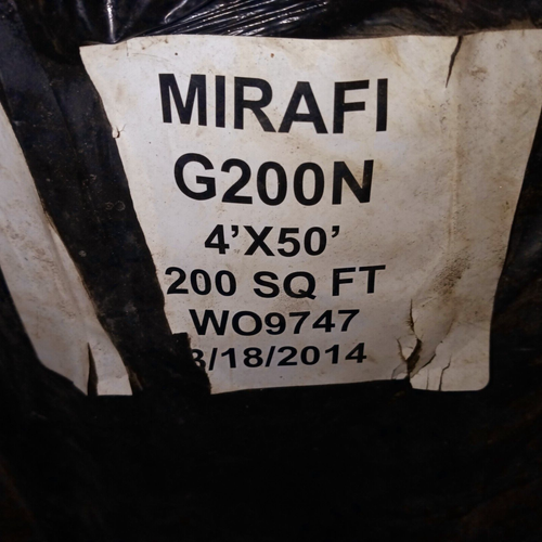 Tencate Mirafi G200N drainage composite 4' x 50' roll geotextile fabric ...