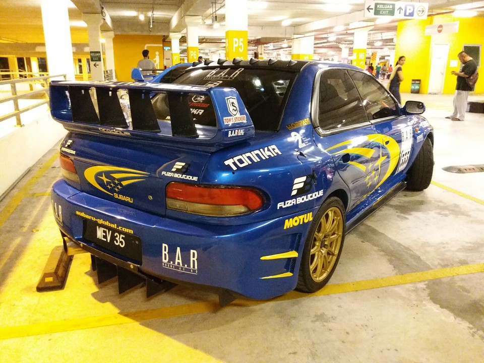 FIT FOR GC8 4 DOORS SEDAN B.A.R WIDE BODY WIDEBODY KIT | eBay