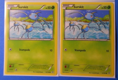 4x Surskit 13/160 Pokemon card XY Primal Clash common NM | eBay