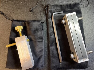 Knife maker kit Tungsten Carbide Knife File Guide Clamp W/ Knife Scribe ...