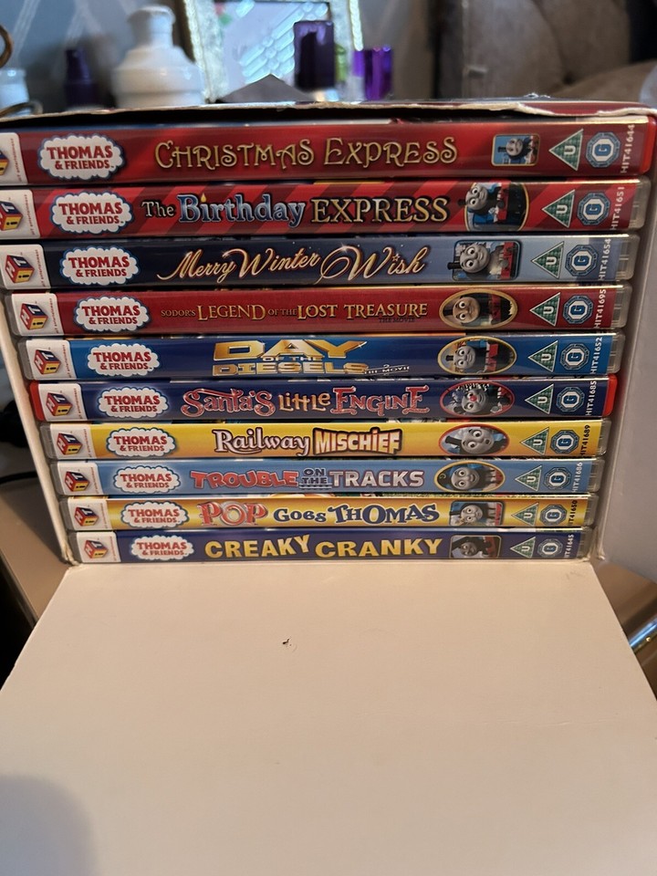 Thomas And Friends Sodors Legend Of The Lost Treasure Dvd Box Set 10 ...