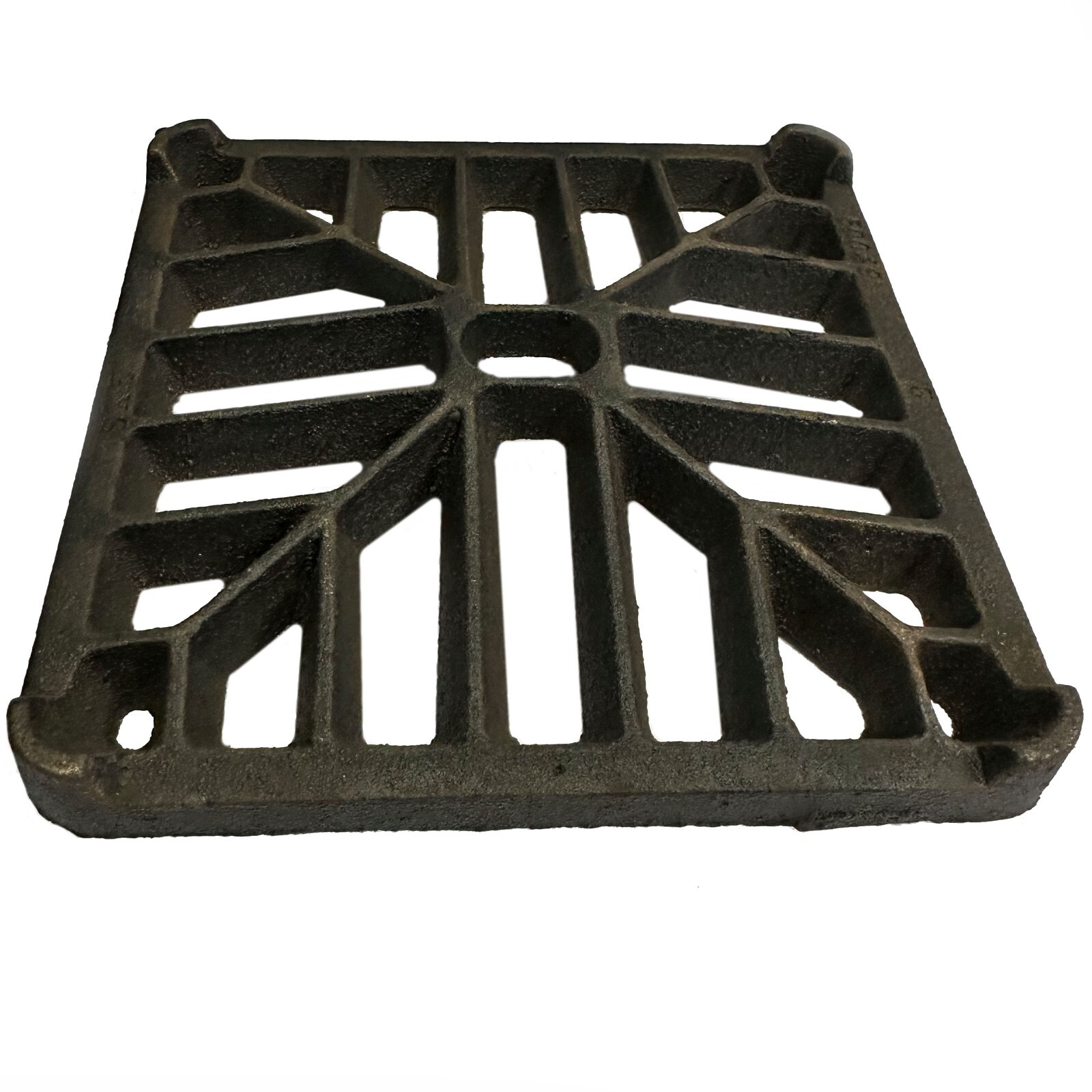 Square Dish Round Cast Iron Gully Grid Grate Heavy Duty Drain Cover ...