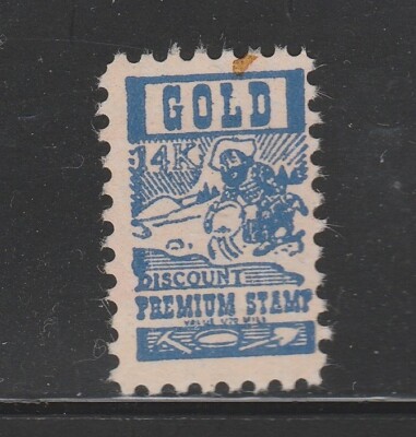 Gold Panning stamp - USA Merchant trading store stamp t182 | eBay