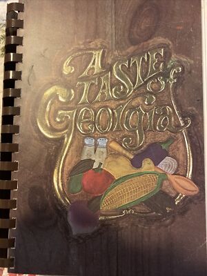 Vintage A Taste Of Georgia Cookbook (1977) Junior League Service, Inc ...