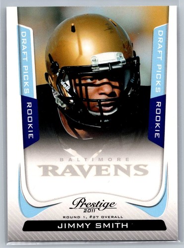 2011 Prestige Draft Picks Light Blue #251 Jimmy Smith Colorado ...