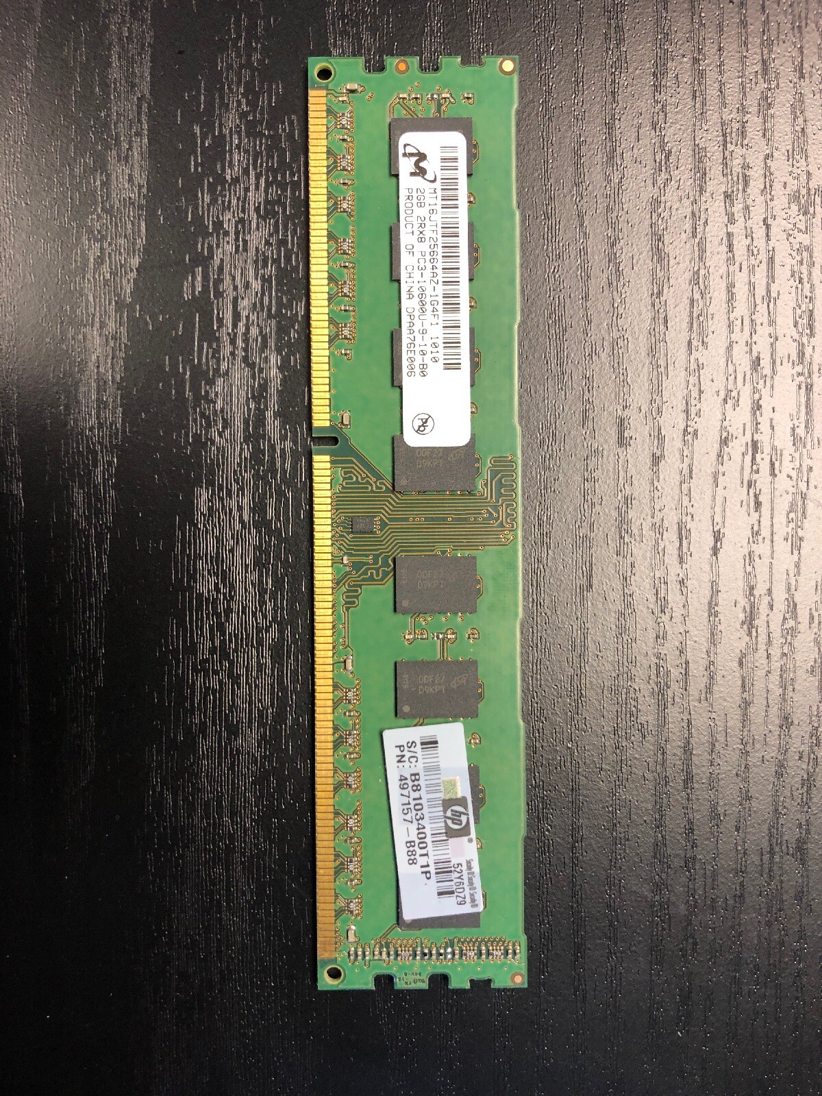 Micron DIMM SDRAM Memory (MT16JTF25664AZ1G4F1) 3067980105443| eBay