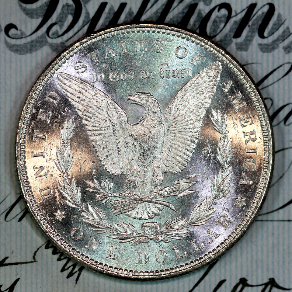 * 1883-P * SOLID+ GEM BU MS MORGAN SILVER DOLLAR * FROM ORIGINAL ...