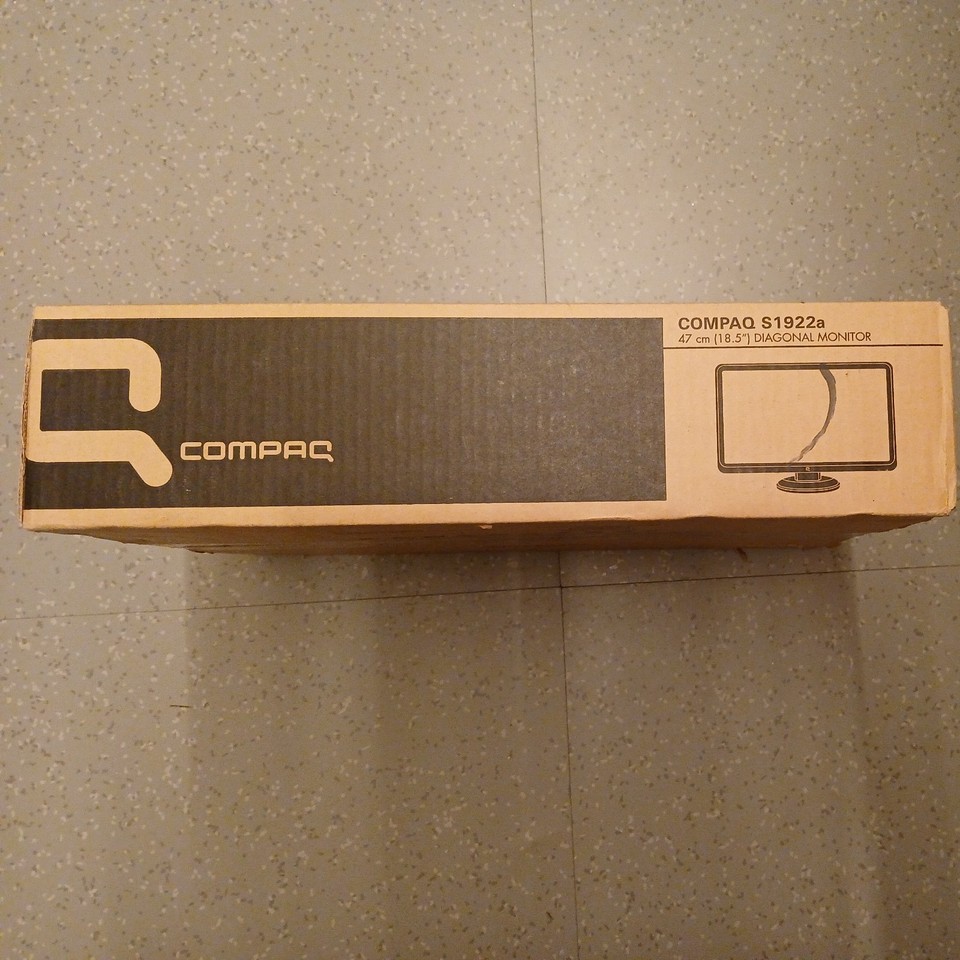 COMPAQ DESKTOP 19" MONITOR VGA S1922a | eBay