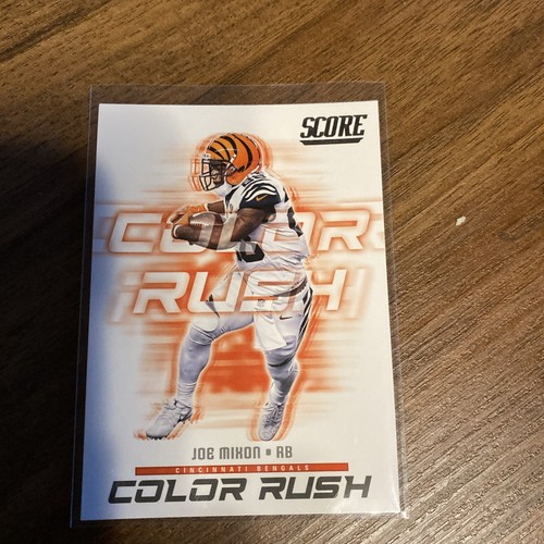 2018 SCORE COLOR RUSH JOE MIXON CINCINNATI BENGALS #17 INSERT! | eBay