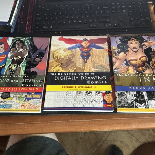 The DC Comics Guide To Inking Coloring And Lettering Digitally Drawing ...