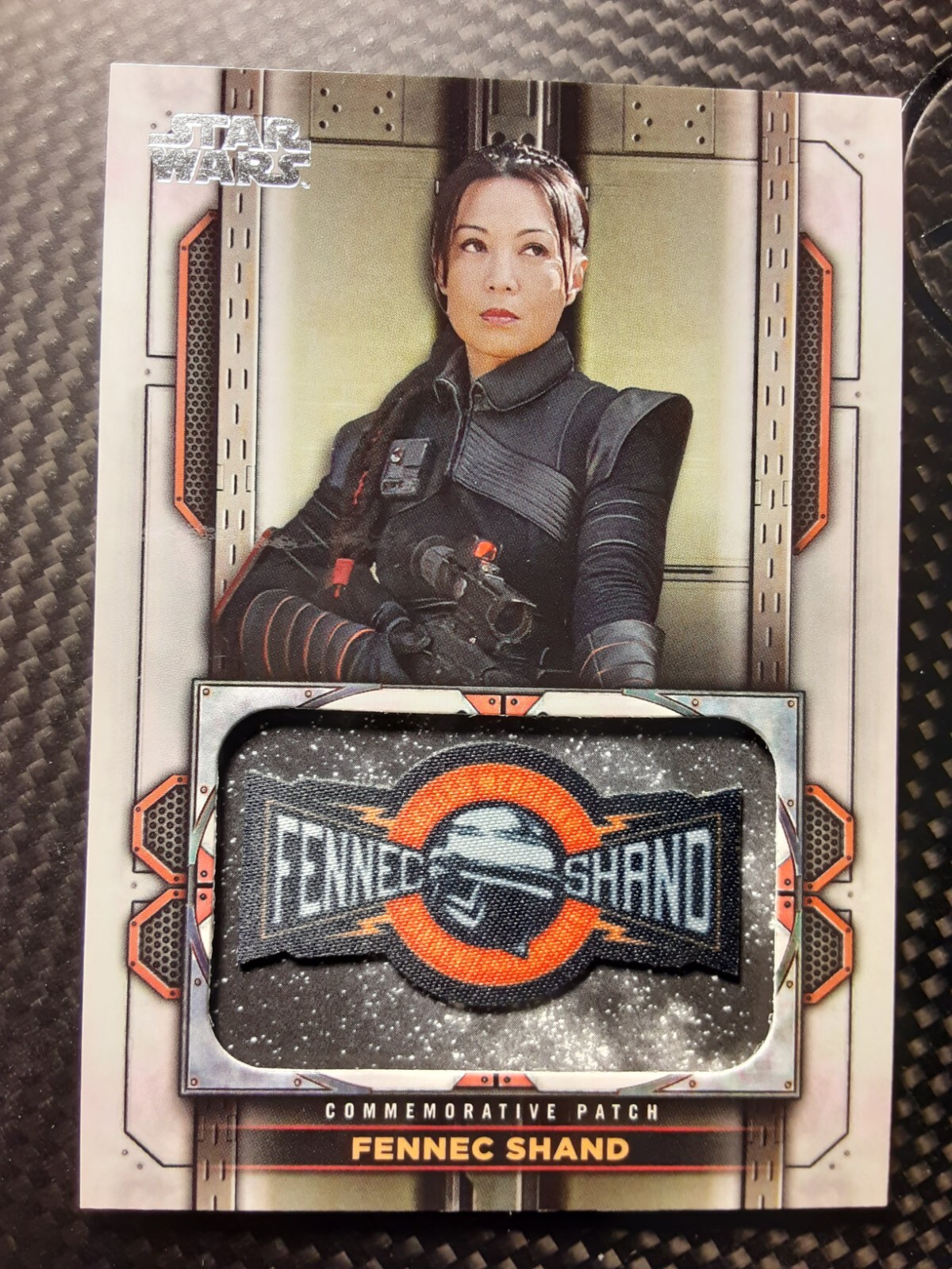 2022 TOPPS Star Wars Book Boba Fett COMMEMORATIVE PATCH CARD #MP-17 ...