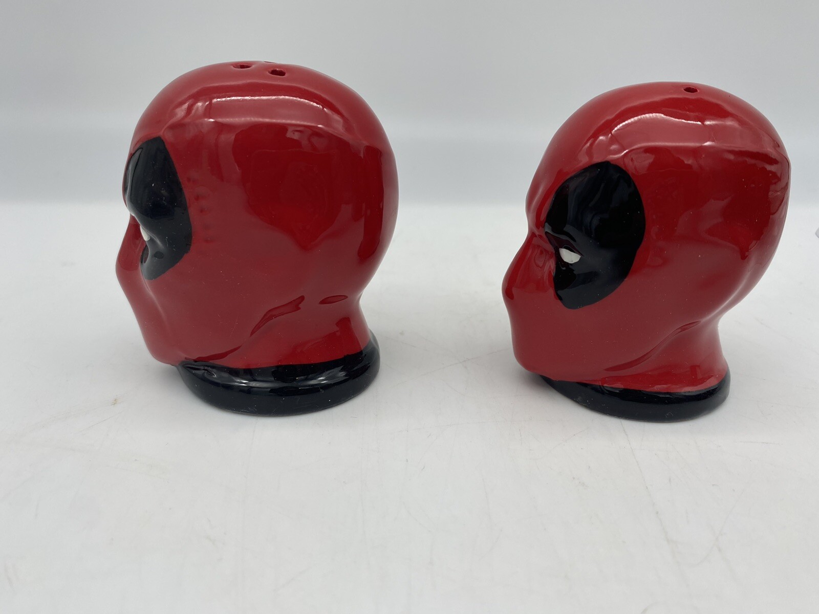 Zak Marvel Deadpool Salt Pepper Shakers Ceramic Marvel Licensed ...