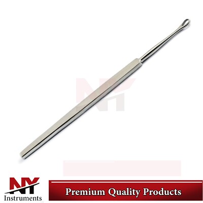 Ear Pick Curette ENT Instrument Medical Ear Cleaner Loop Ear Wax ...