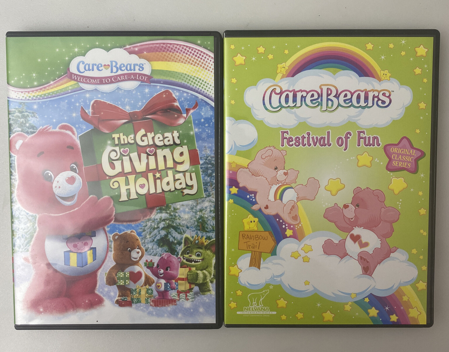 Care Bears DVD Lot - Festival of Fun/The Great Giving Holiday 12236171249| eBay