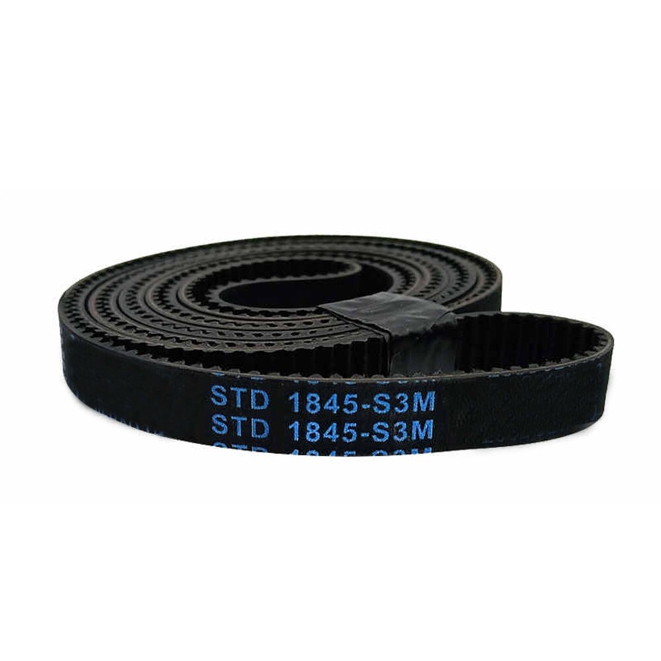 STD S3M Timing Belt Arc Teeth Pitch 3mm Width 3~25mm Rubber Drive Belt ...