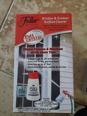 Fuller Brush FBFC-6 Full Crystal Window and Outdoor Surface Cleaner ...