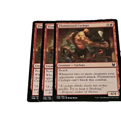 Magic the Gathering Theros Beyond Death Flummoxed Cyclops X3 | eBay