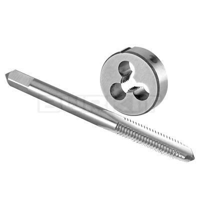 M4 X 0.5 Tap and Die Set Left Hand, M4X0.5 Machine Thread Tap and Round ...
