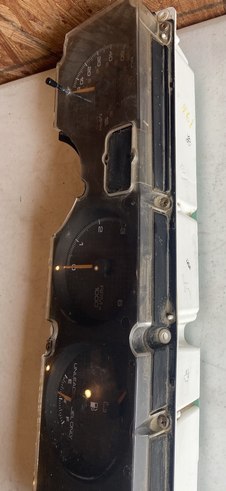 1987-1992 Pontiac Firebird Trans Am Instrument Cluster Speedometer ...