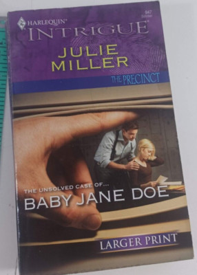 baby jane doe by julie miller larger print novel fiction paperback good ...