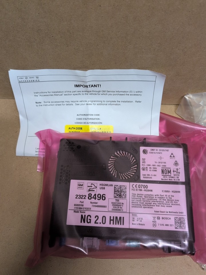 2015-2016 GM HMI Human Machine Interface Control Module GM 23228496 | eBay