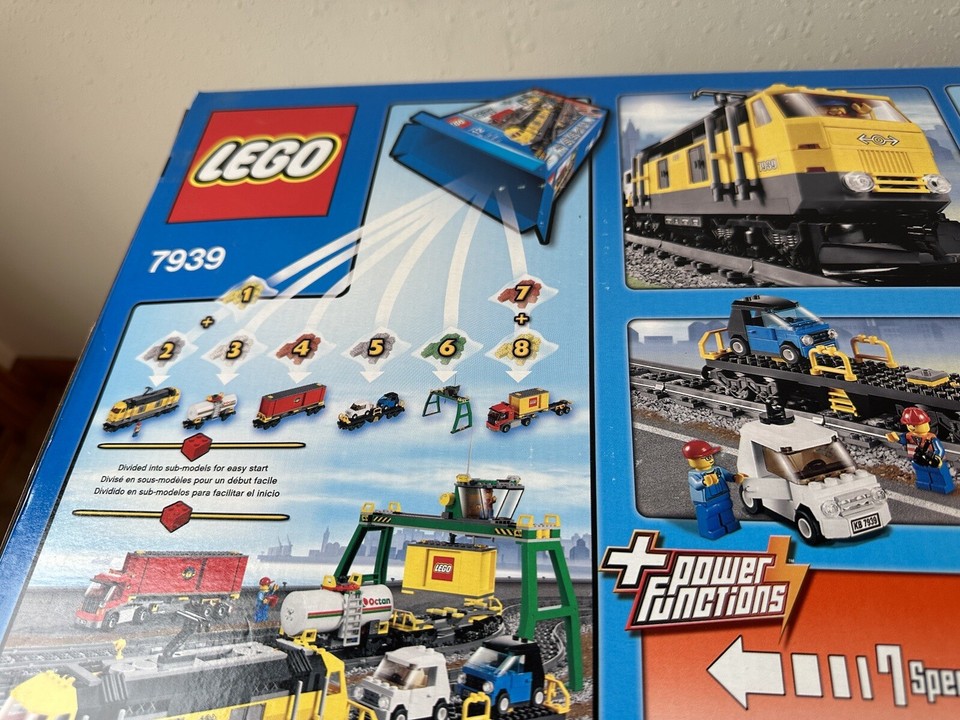 LEGO CITY 7939: CARGO / FRIEGHT TRAIN (2010 - NEW IN SEALED BOX ...