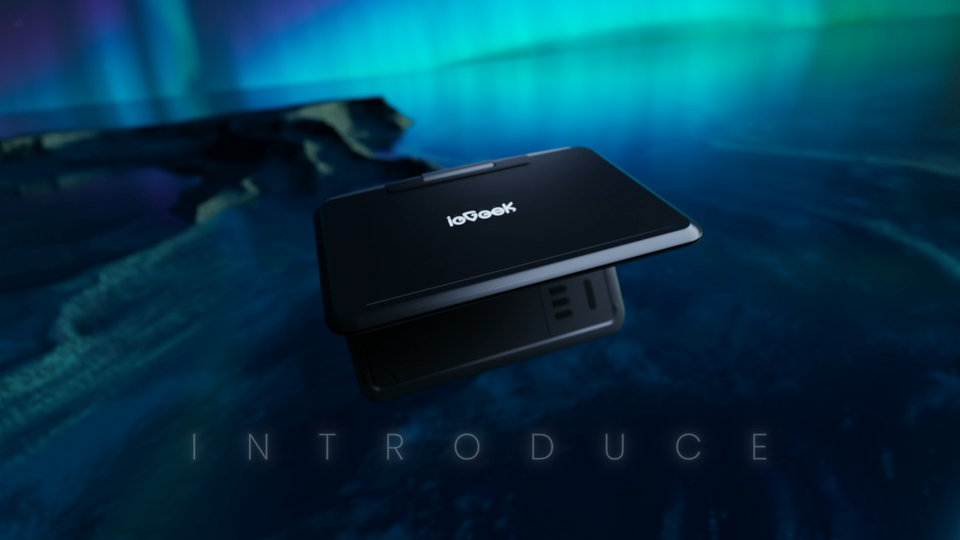 ieGeek 11.5"Portable DVD Player with HD Swivel Screen,Battery,Support ...